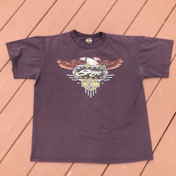 Harley-Davidson | Shirts | Vintage Harley Davidson 996 Sturgis Rally ...